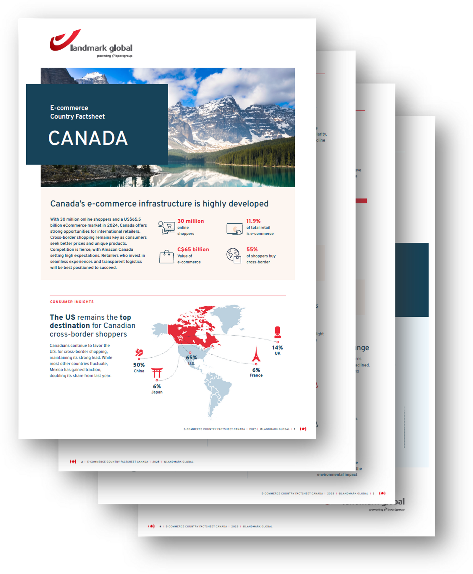 Parcels to Canada. Shipping a Parcel to Canada | Landmark Global